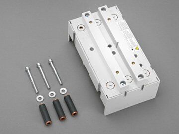 32976 Wohner busbar adapter 160 A, 3-pole