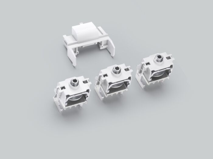 33651 Wohner mounting set with 3 terminal clamps