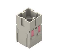 CX01YM Ilme Male modular unit 1 pole 200 amp crimp