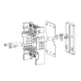 DR-XLP00-2R DIN rail snap on kit