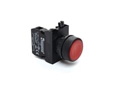 CP200DK EMAS CP FLUSH PUSH BUTTON 22MM 1NC RED