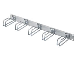 DK7257.035 Rittal Cable management panel 1 U with steel rings