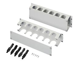 DK7158.100 Rittal Cable duct 482.6mm (19") 2 U Horizontal