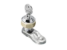 SZ2530.000 Rittal Cam lock die-cast nickel-plated with lock cylinder ...