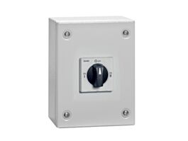 LOVATO GAZM040ET6 - 3P 40A CHANGEOVER METAL ENCLOSED SWITCH