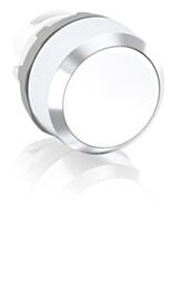 ABB White Non-illuminated Flush Push Button 22mm MP1-30W