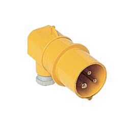 PE1643SA Ilme Angled plug 16 amp 110 volt 3 pole IP44