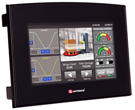 SM70-J-RA22 Unitronics Samba 7" colour touchscreen HMI and PLC with ...