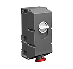 TM12565SP Ilme Switched socket 125A 415v 5P IP67 (wall mounted)